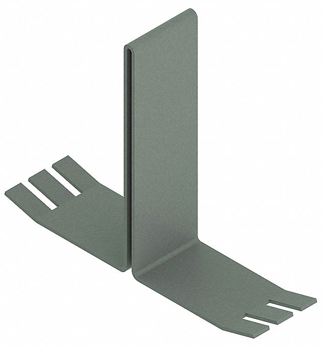 4 in Wd, 4 in Ht, Wireway Barrier Bracket - 32FL66|F44BB2C - Grainger