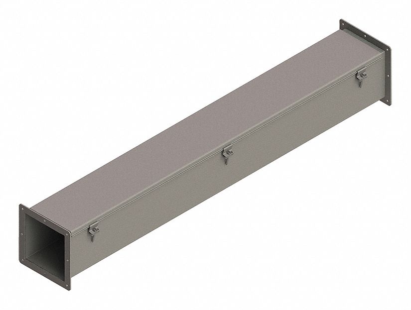 6 in Wd, 6 in Ht, Straight Section Wireway - 32FM47|F66W48 - Grainger