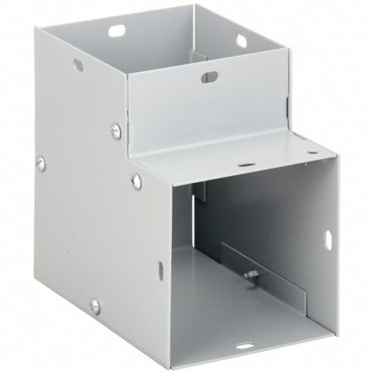 HOFFMAN, 4 in Wd, 4 in Ht, Wireway 90 Degree Elbow - 32FN76|F44G90E ...