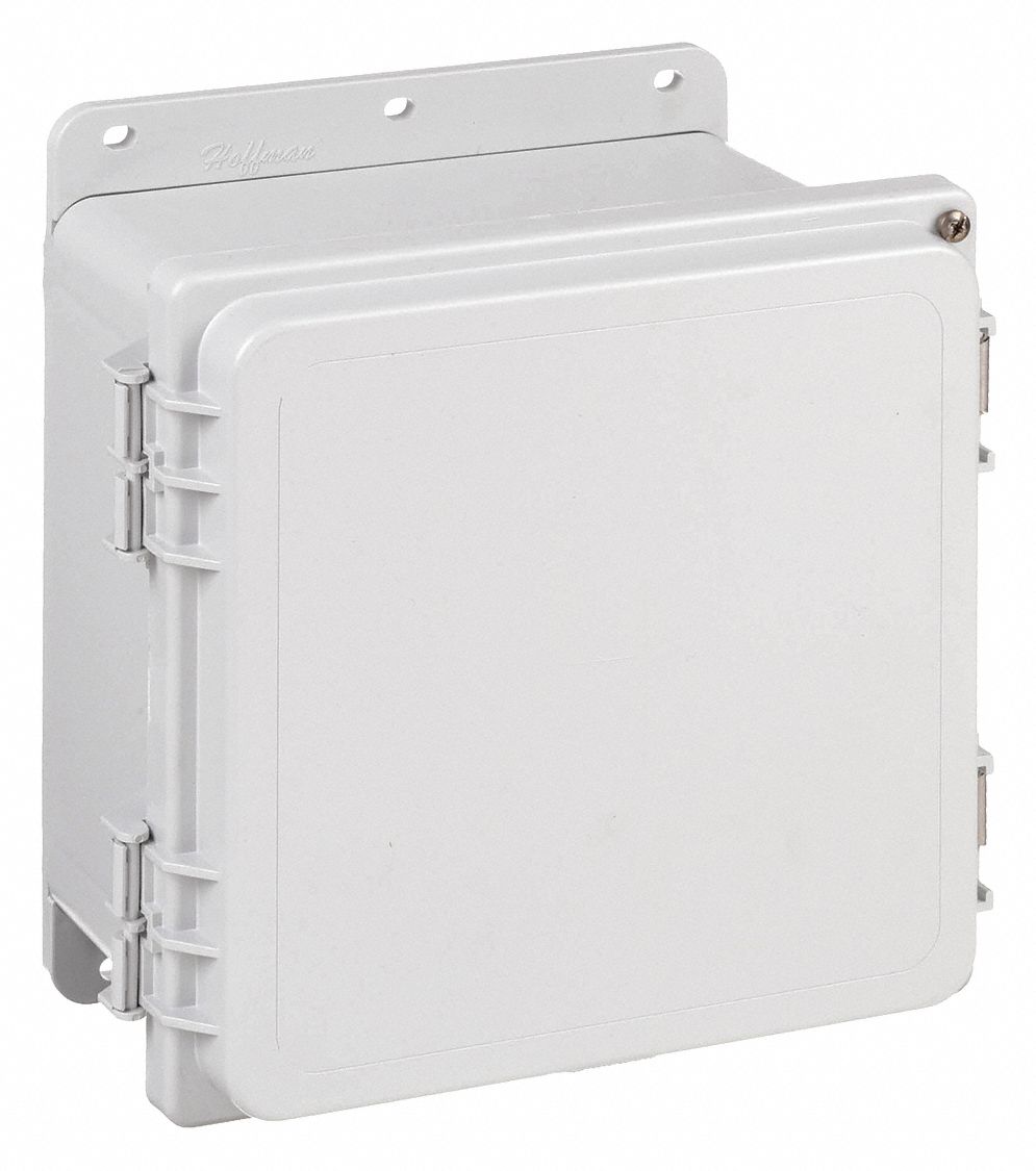HOFFMAN, Polyester, 10 in x 10 in x 6 in, Enclosure - 32FR46|A10106PHC ...