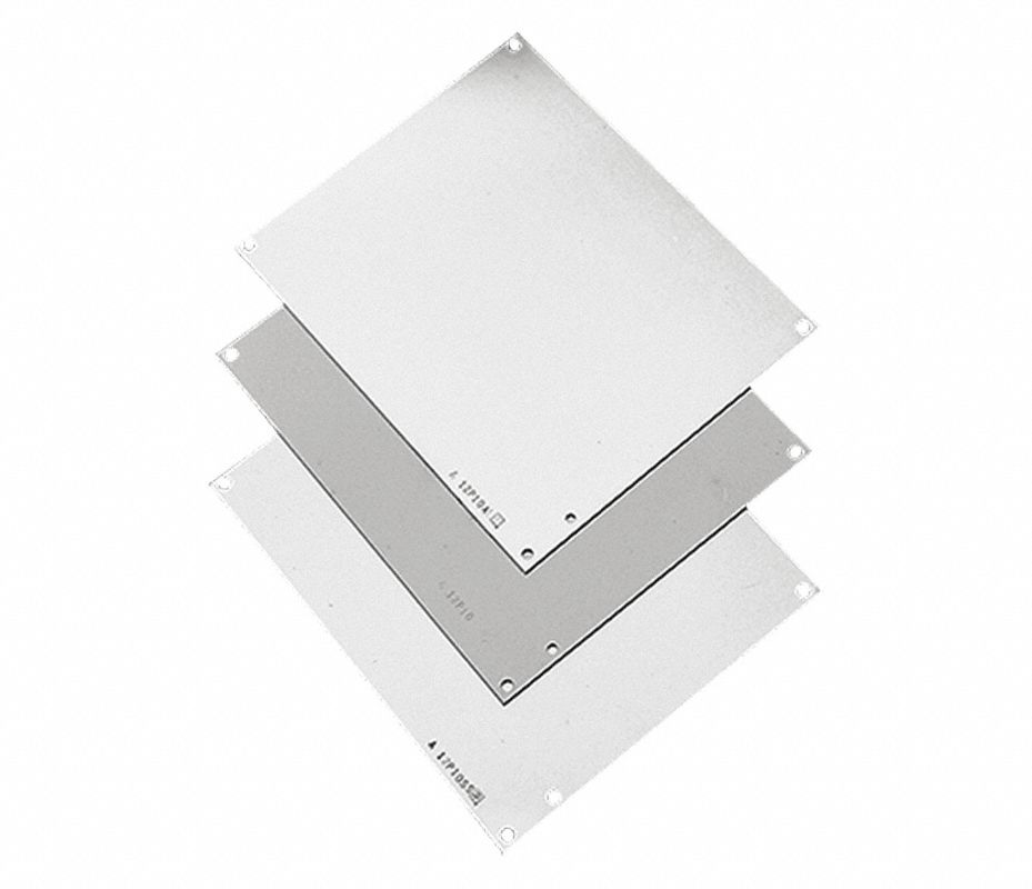 HOFFMAN Panel Interior,Ac. Inox.,Plata,21Al pulg - Gabinetes para ...