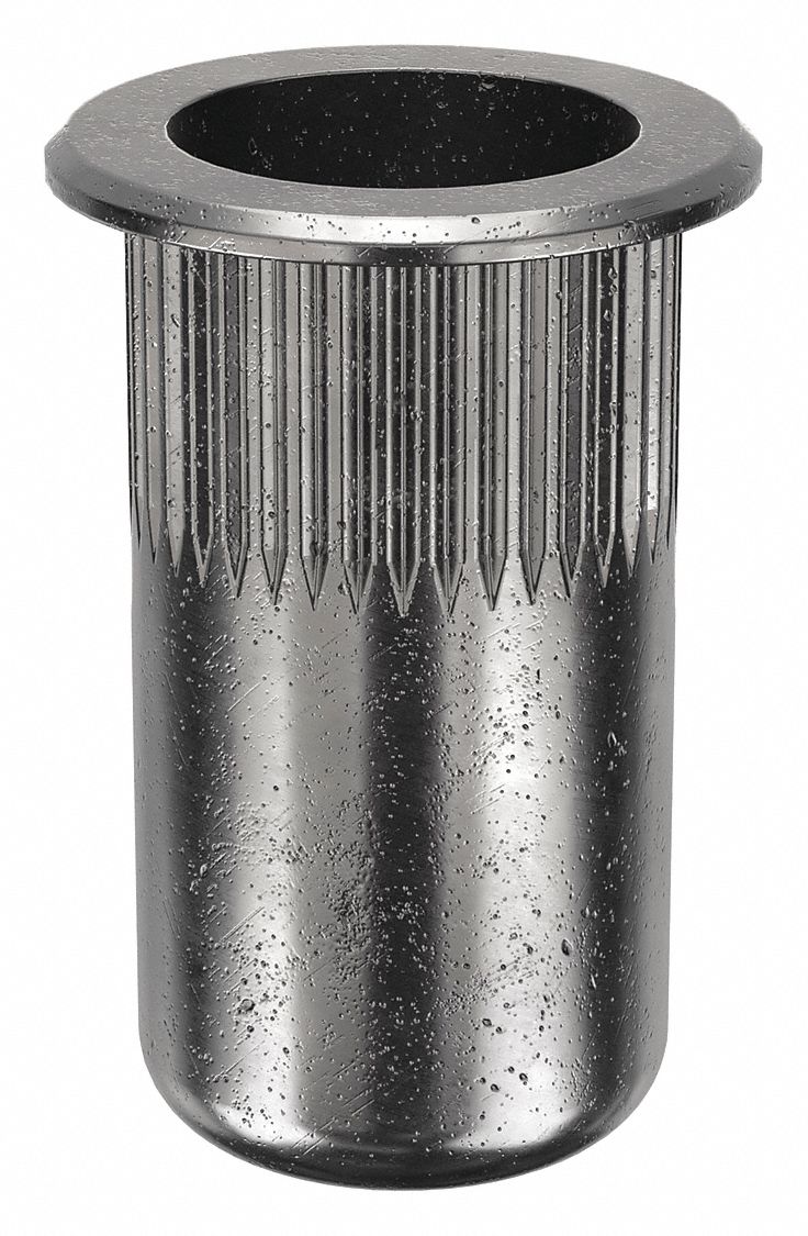 M4-0.70 Thread Size, 19 mm Overall Lg, Rivet Nut - 32FX28|RFL2-470-3.3 ...