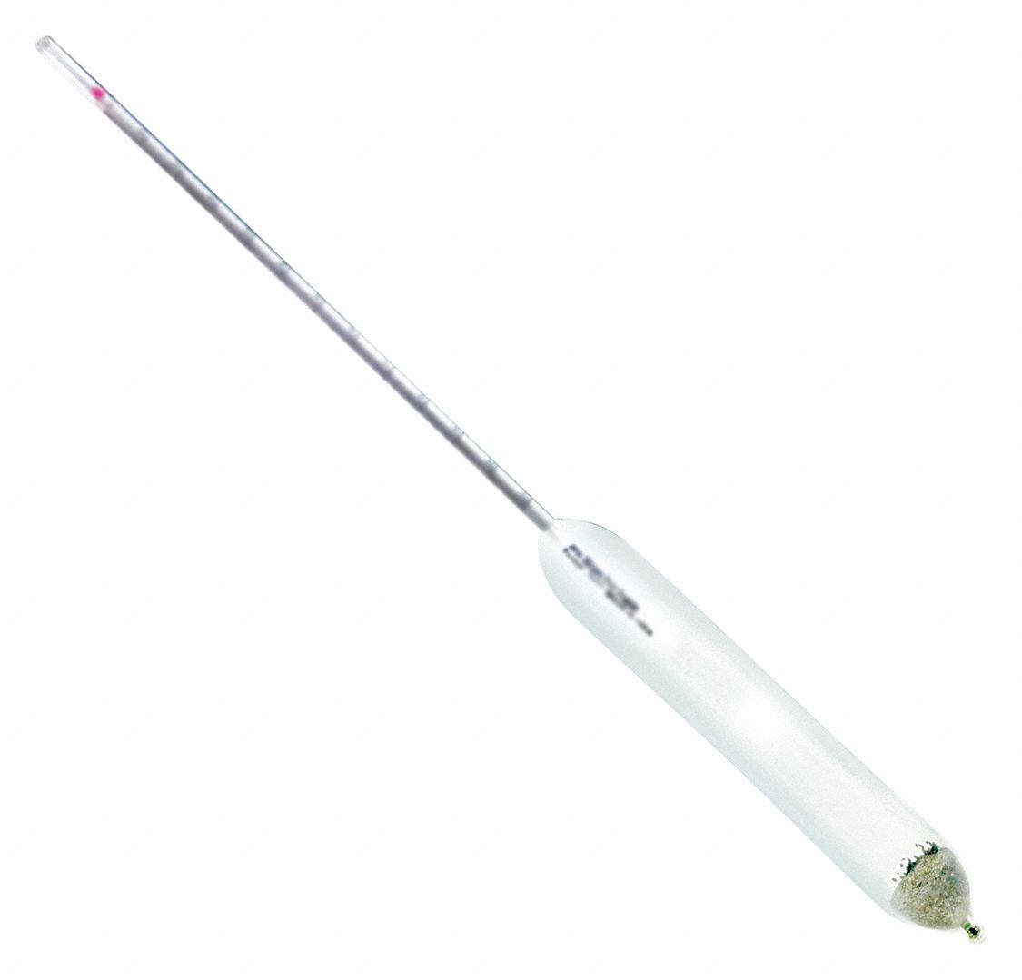 Brix, Glass, Hydrometer - 32GD25|GW2519 - Grainger