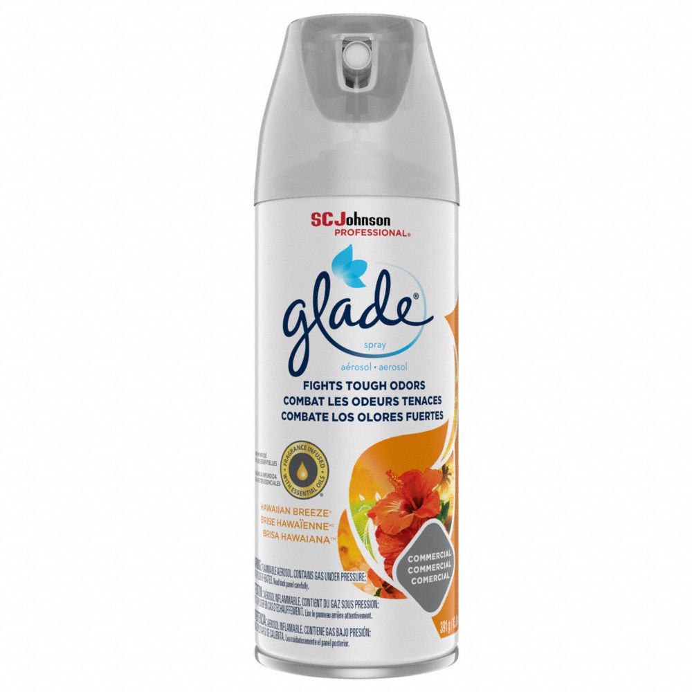 GLADE, Aerosol Spray Can, 13.8 oz Container Size, Room Spray - 32GM18 ...