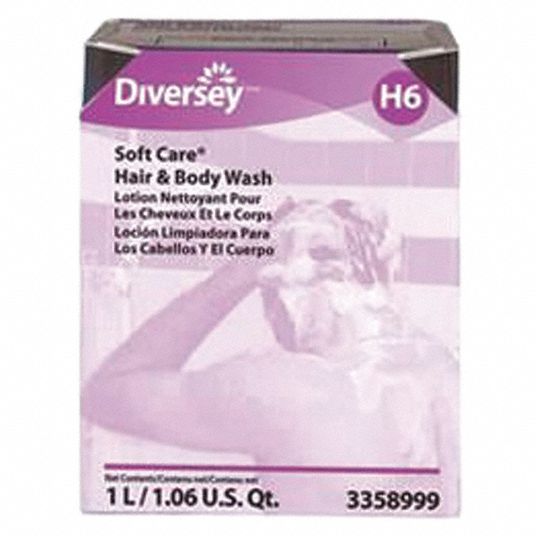 SOFT CARE, 1,000 mL, Cartridge, Body Wash/Shampoo Combo - 32GN38 ...