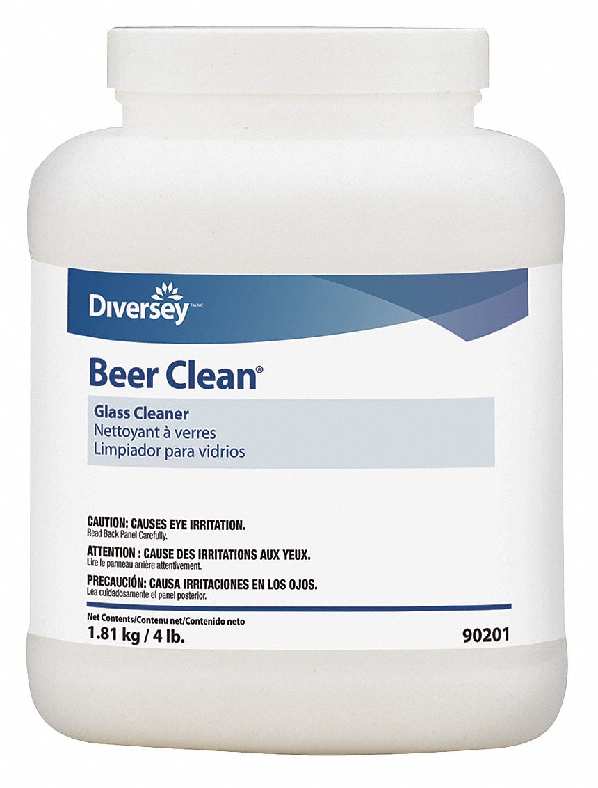 BEER CLEAN, Hand Wash, Powder, Glassware Cleaner - 32GP29|990201 - Grainger