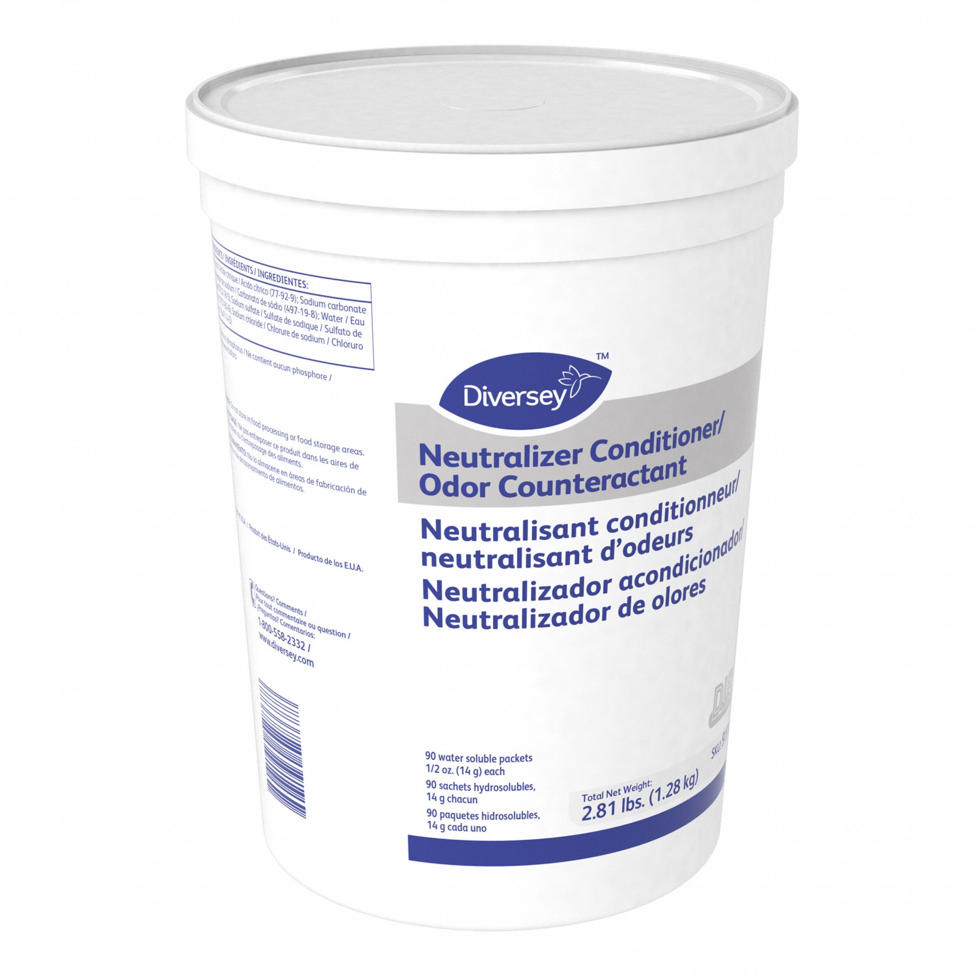 DIVERSEY Cleaner: Bucket, 90 ct Container Size, Concentrated, Powder ...