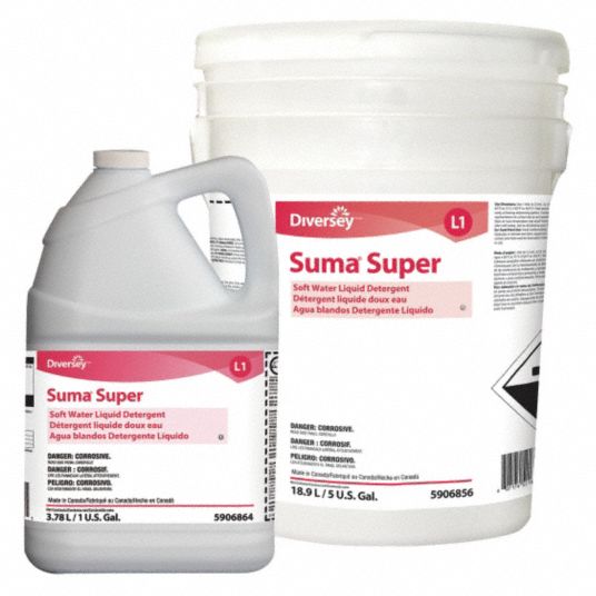 DIVERSEY, Liquid, Jug, Dishwasher Detergent - 32GP78|95906864 - Grainger