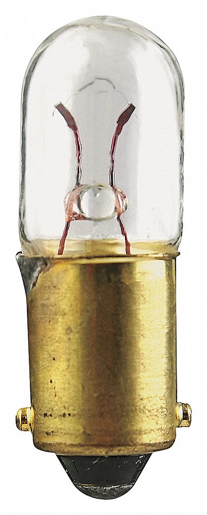 LUMAPRO INCANDESCENT BULB, MINIATURE BAYONET (BA9S), (T) TUBULAR, T3¼ ...