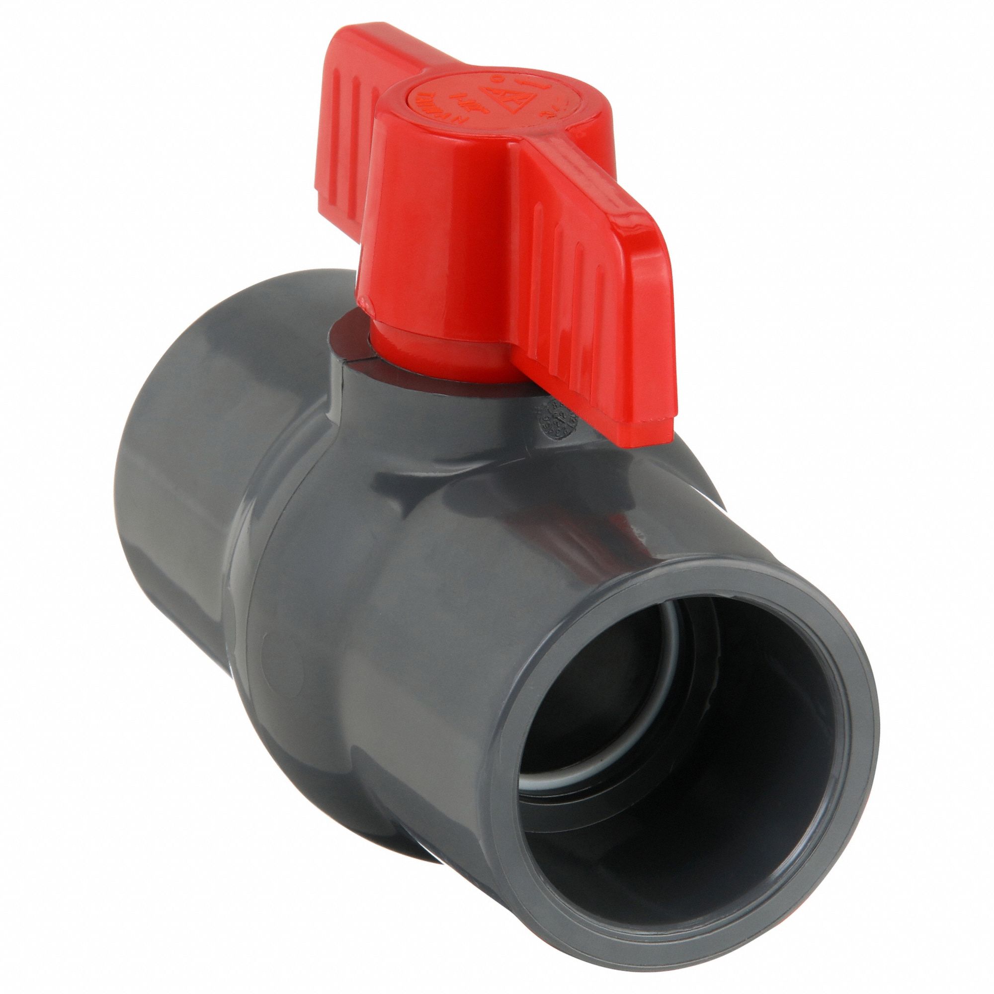 1 1/2 in, PVC, Manual Two-Way Ball Valve - 32H952|32H952 - Grainger
