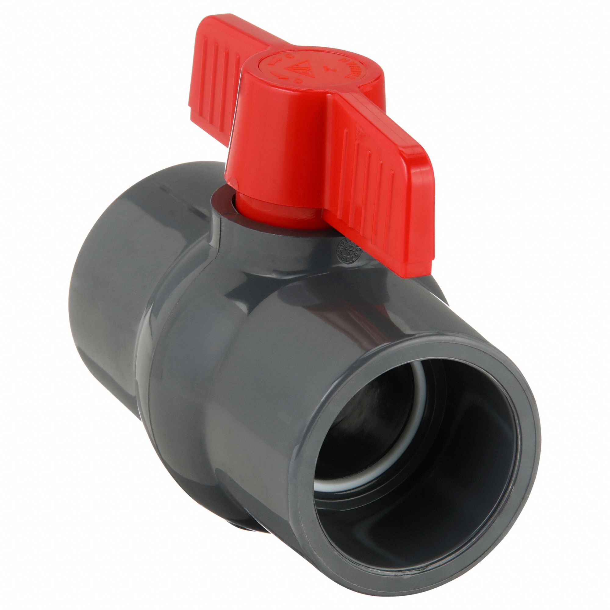 2 in, PVC, Manual Two-Way Ball Valve - 32H953|32H953 - Grainger