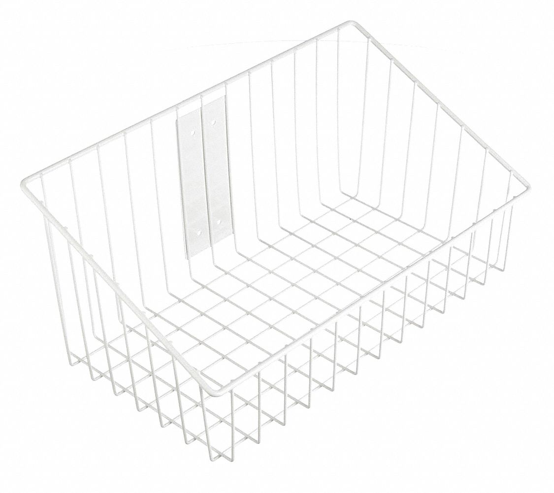 MARLIN STEEL WIRE PRODUCTS, Material Handling Basket, Steel, Storage ...
