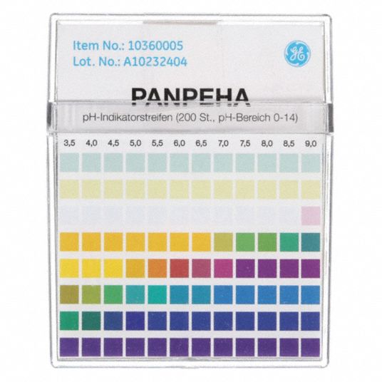 CYTIVA WHATMAN, 0.5 pH, 3 in Overall Lg, Indicator Papers - 32HL28 ...