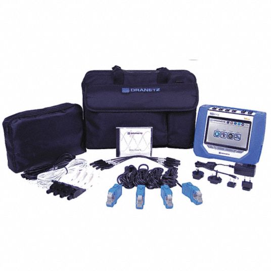 DRANETZ, 4 Phase, 100 TW, Power Quality Analyzer Kit - 32HX95|HDPQ-P ...
