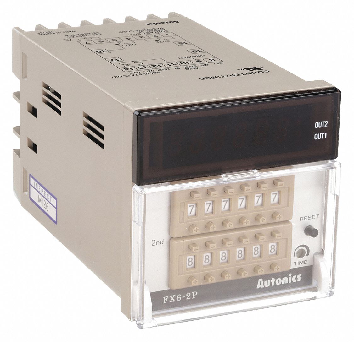 AUTONICS Contador/Temporizador Digital,LED,6 Dig. - Contadores ...