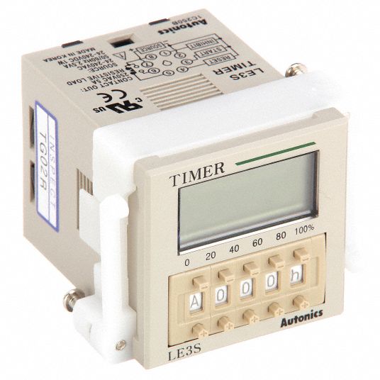 AUTONICS, Socket Mounted, 240V DC, Multi-Function Time Delay Relay ...