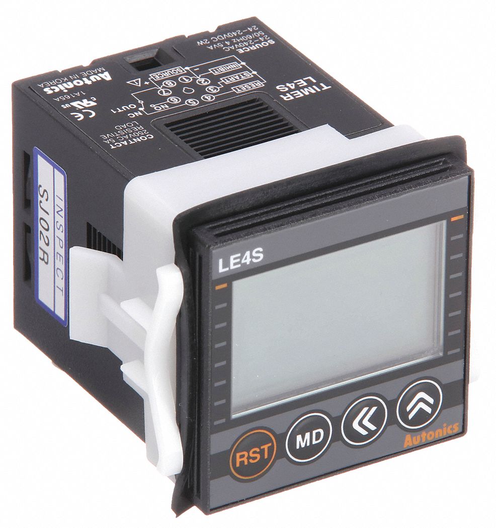 AUTONICS, Socket Mounted, 240V DC, Multi-Function Time Delay Relay ...