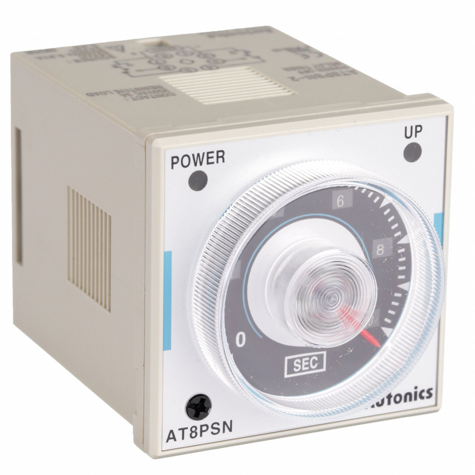 AUTONICS Single Function Timing Relay, 24V AC/DC, 3A @ 250V, 8 Pins ...