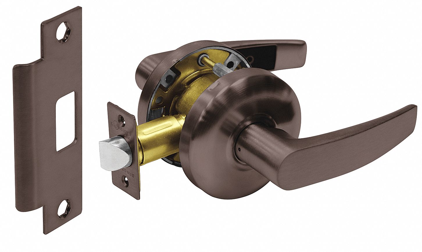 SARGENT, Passage Lever Locksets/Storeroom Lever Locksets, Bronze, Door ...