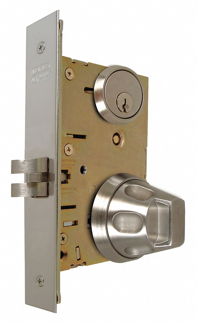 LIFE SAVER, Privacy Knob Locksets, Stainless Steel, Door Lockset ...