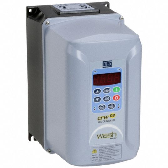 WEG, 240V AC, 2 hp Max Output Power, Variable Frequency Drive - 32J583 ...