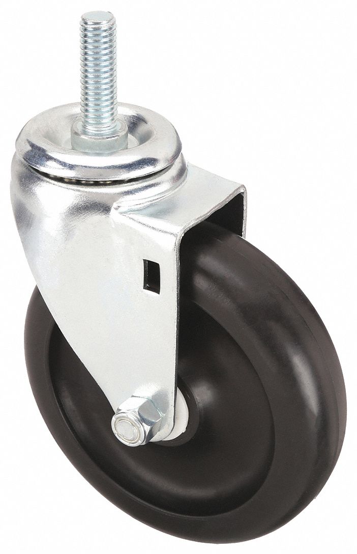 5 in Wheel Dia., 1 1/4 in Wheel Wd, Stem Caster - 32J826|32J826 - Grainger