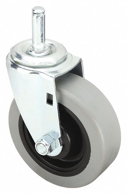 APPROVED VENDOR NSF Sanitary Friction-Ring Stem Caster - Stem Casters ...