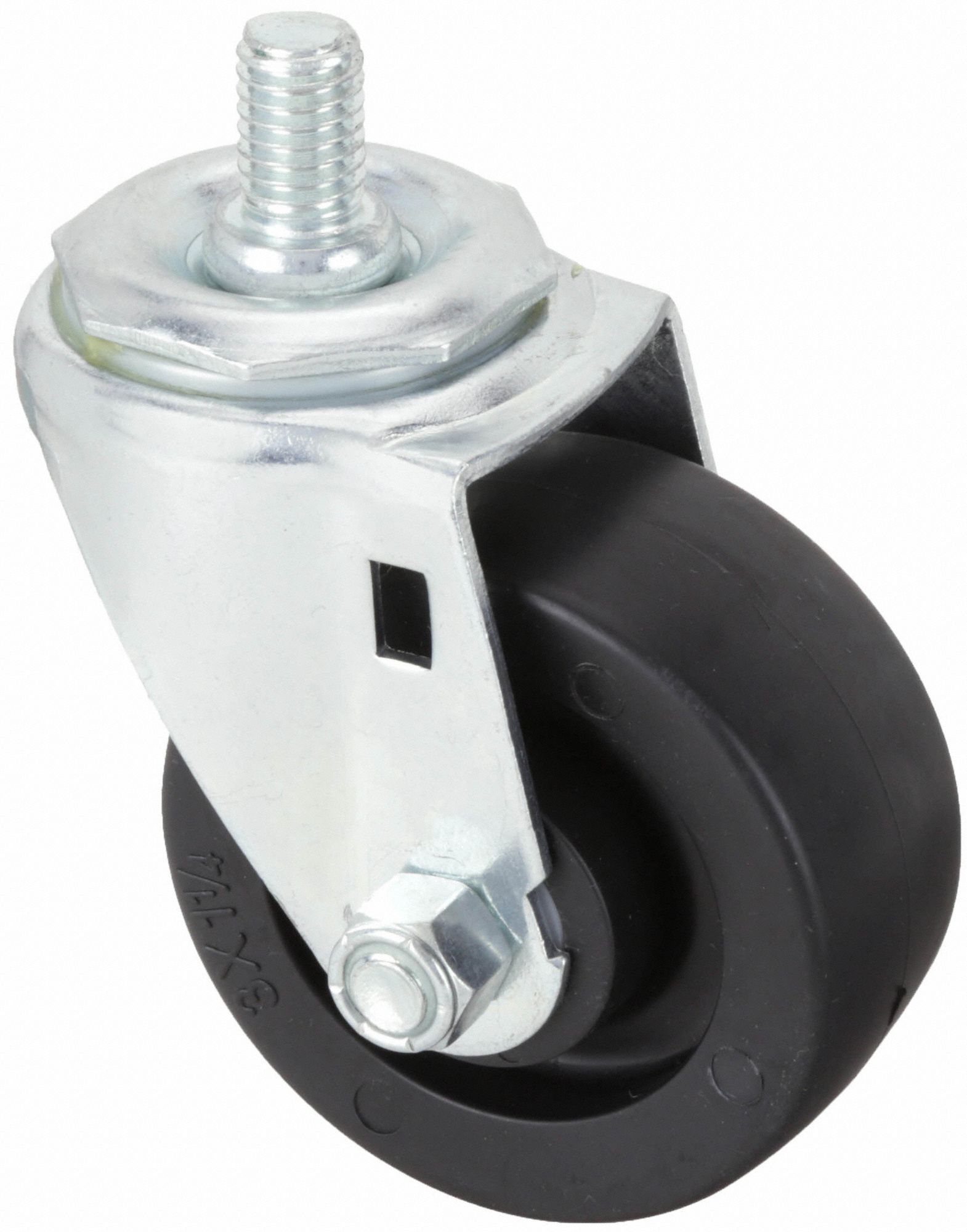 Swivel, 3 in Wheel Dia., Stem Caster - 32J881|32J881 - Grainger