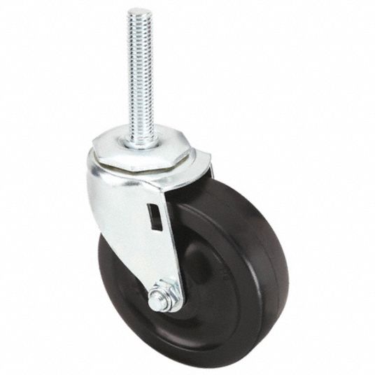 4 in Wheel Dia., 1 1/4 in Wheel Wd, Stem Caster - 32J935|32J935 - Grainger
