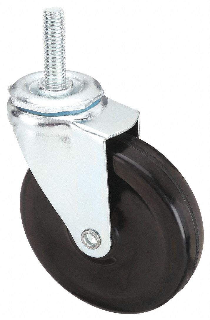 Swivel, 4 in Wheel Dia., Stem Caster - 32J967|DCRR04052S-S13 - Grainger