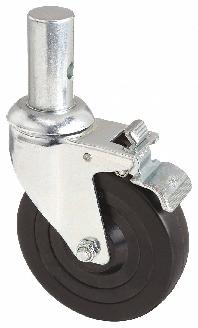 COLSON, Swivel, 5 in Wheel Dia., Stem Caster - 32J991|02RR05052S019 ...