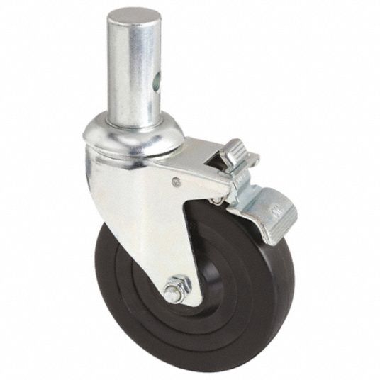 COLSON, Swivel, 5 in Wheel Dia., Stem Caster - 32J991|02RR05052S019 ...