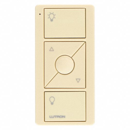 LUTRON, 3 Buttons, Battery, Wireless Remote Control - 32JA31|PJ2-3BRL-GIV-L01 - Grainger