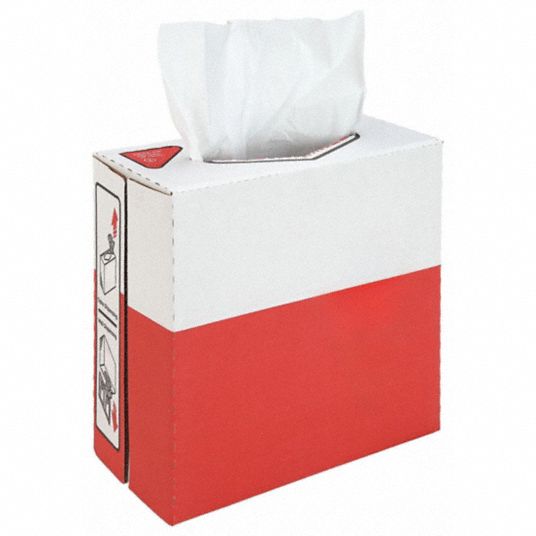 GRAINGER, Dispenser Box, Heavy Absorbency, Dry Wipe - 32KL16|32KL16 ...