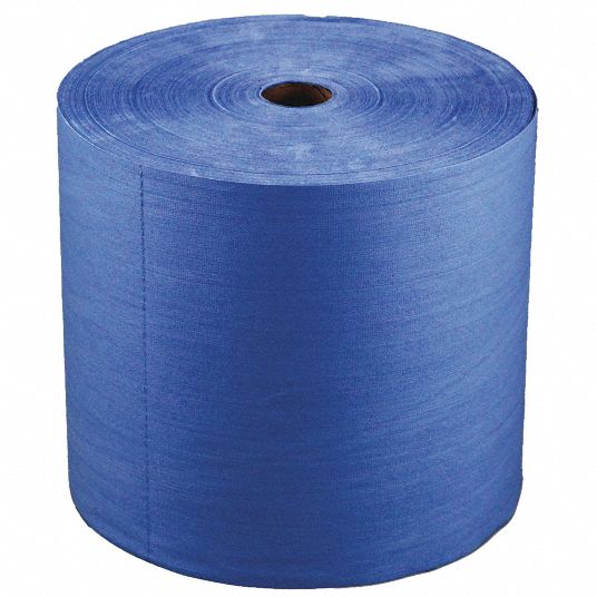GRAINGER, Jumbo Perforated Roll, Super Heavy Absorbency, Dry Wipe Roll ...