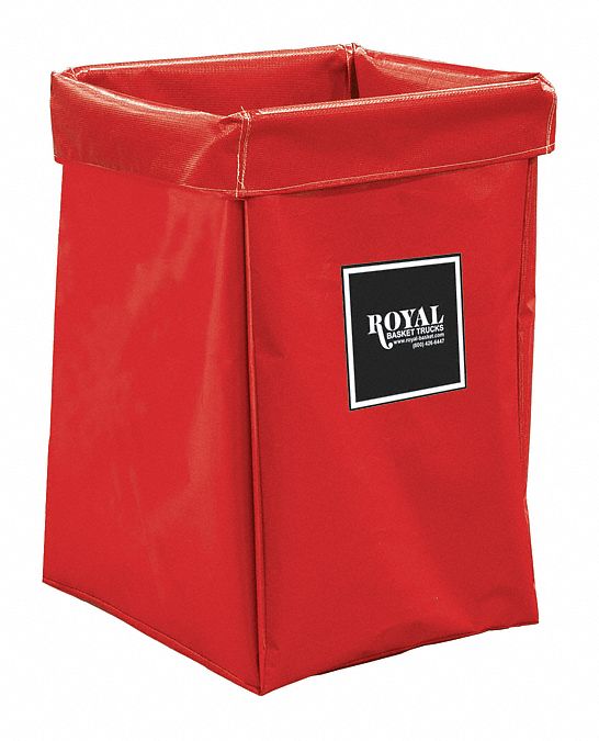 ROYAL BASKET TRUCKS, Vinyl Liner, Red, Hamper Bag - 32KW43|G06-RRX-XBN ...