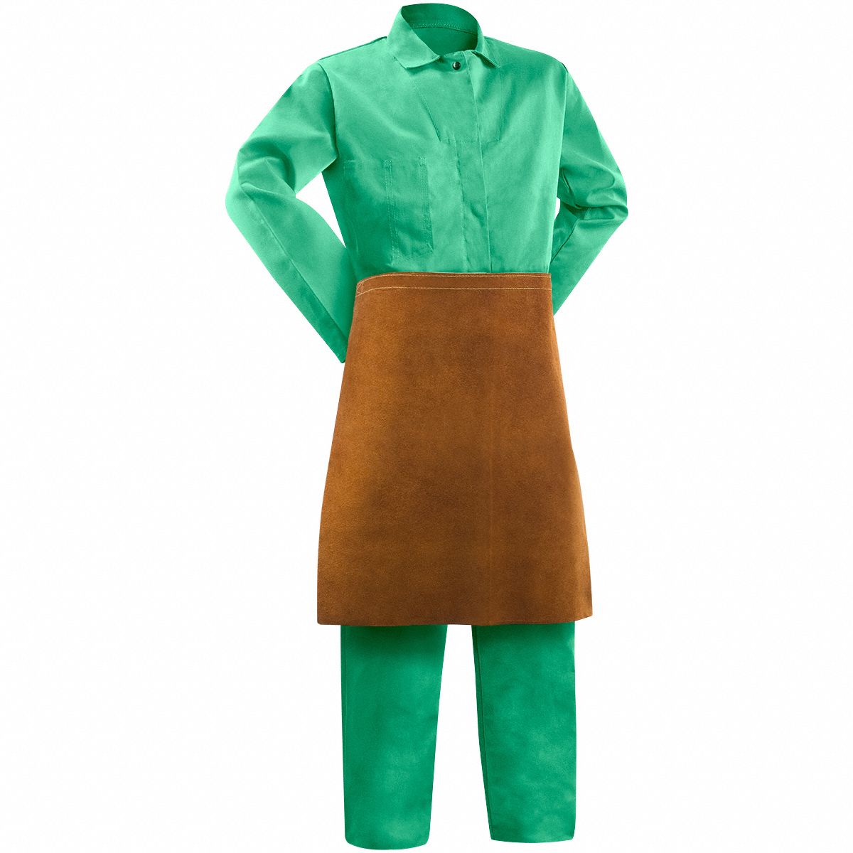 STEINER, Waist Apron, 24 in Lg, Welding Apron - 32LD31|92160 - Grainger