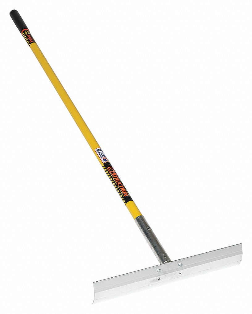 MIDWEST RAKE 20IN ALUM COME-A-LONG 60IN FG HDLE - Masonry Miscellaneous ...