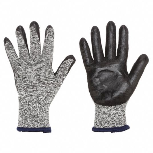 SHOWA, M ( 8 ), ANSI Cut Level A4, Coated Gloves - 32MD41|430-08 - Grainger