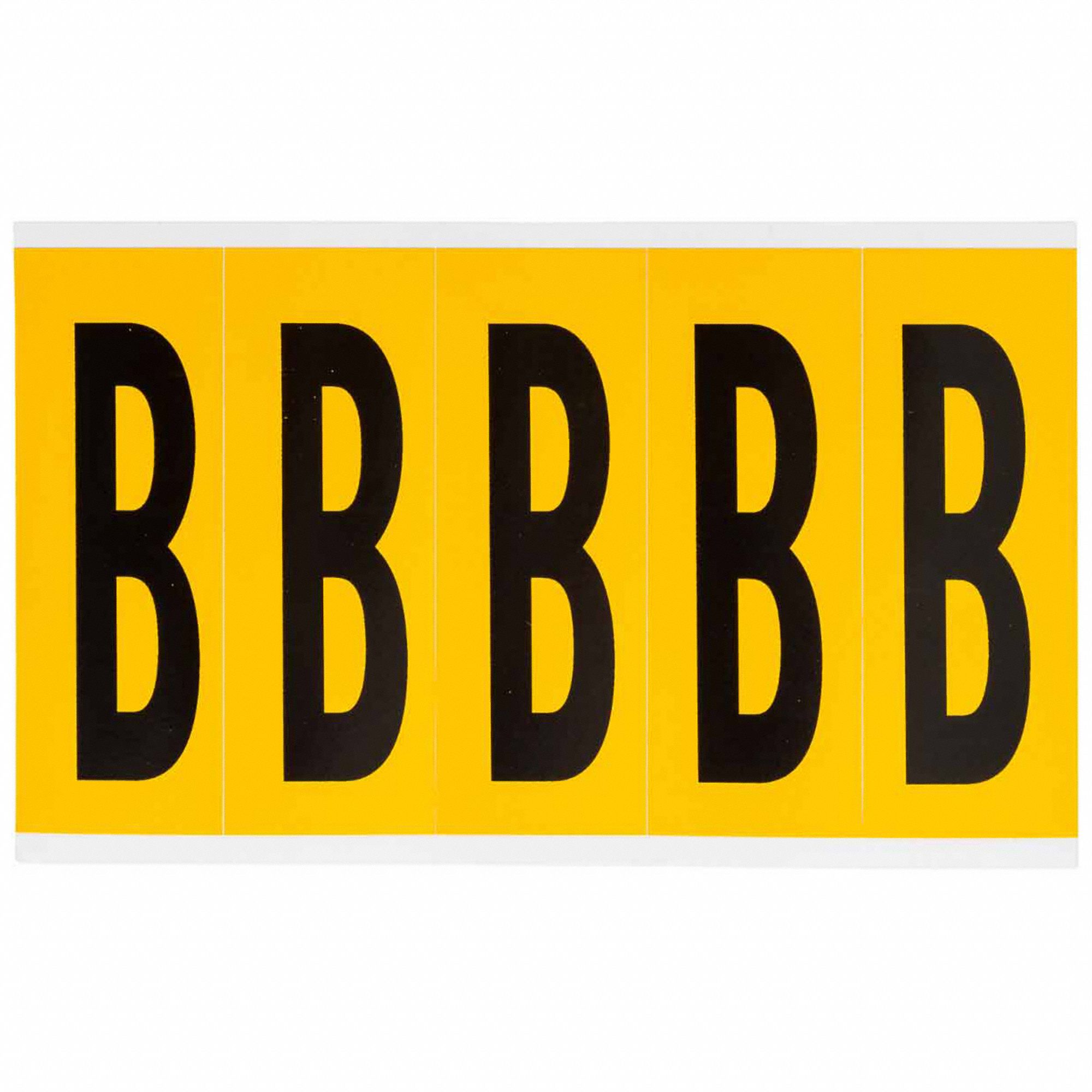 3 7/8 in Character Ht, Indoor/Outdoor, Letter Label - 32MF14|1560-B ...