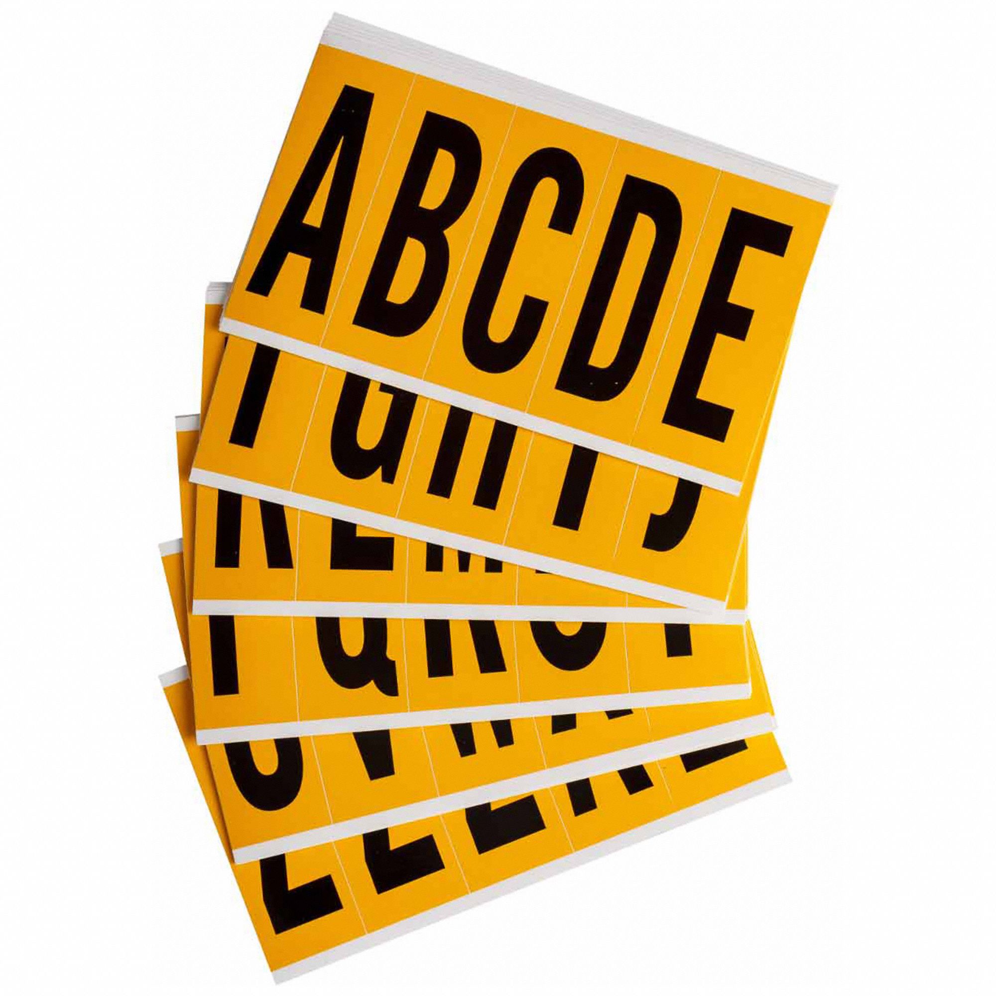 3 7/8 in Character Ht, Indoor/Outdoor, Letter Label - 32MF25|1560-LTR ...