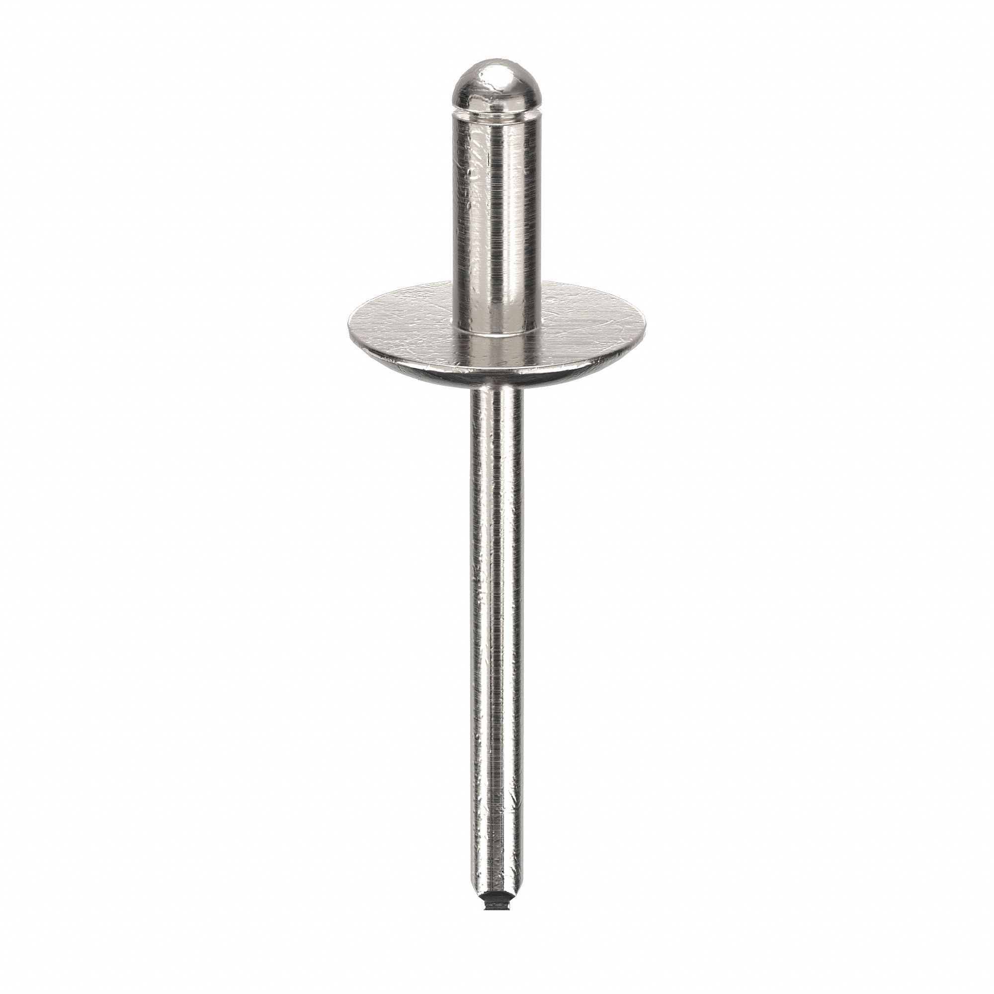Inch, 1 51/64 in Overall Lg, Blind Rivet,1 19/24" L,0.188" dia,PK250 ...