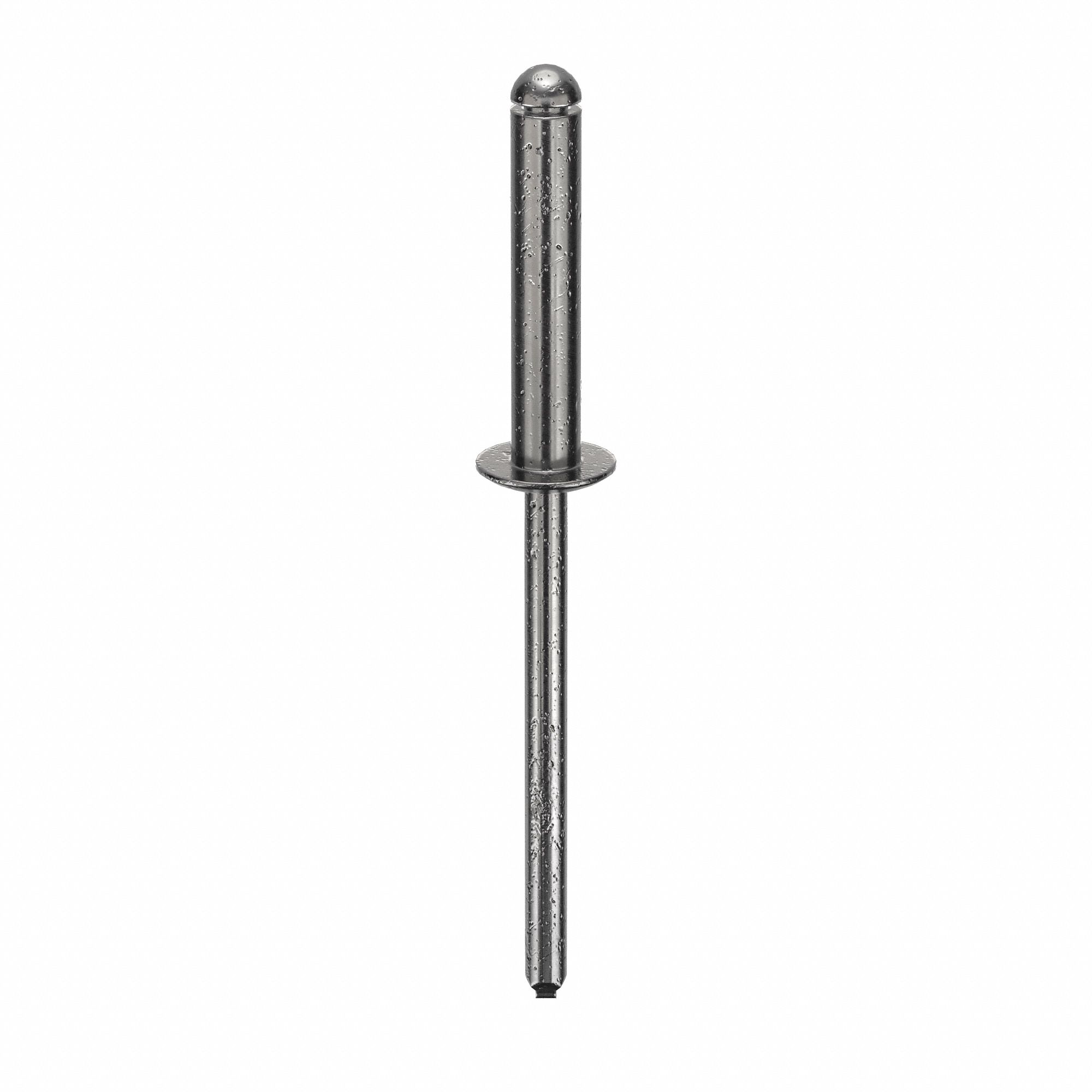 Inch, 2 3/32 in Overall Lg, Blind Rivet,2 1/10" L,0.156" dia,PK500 ...