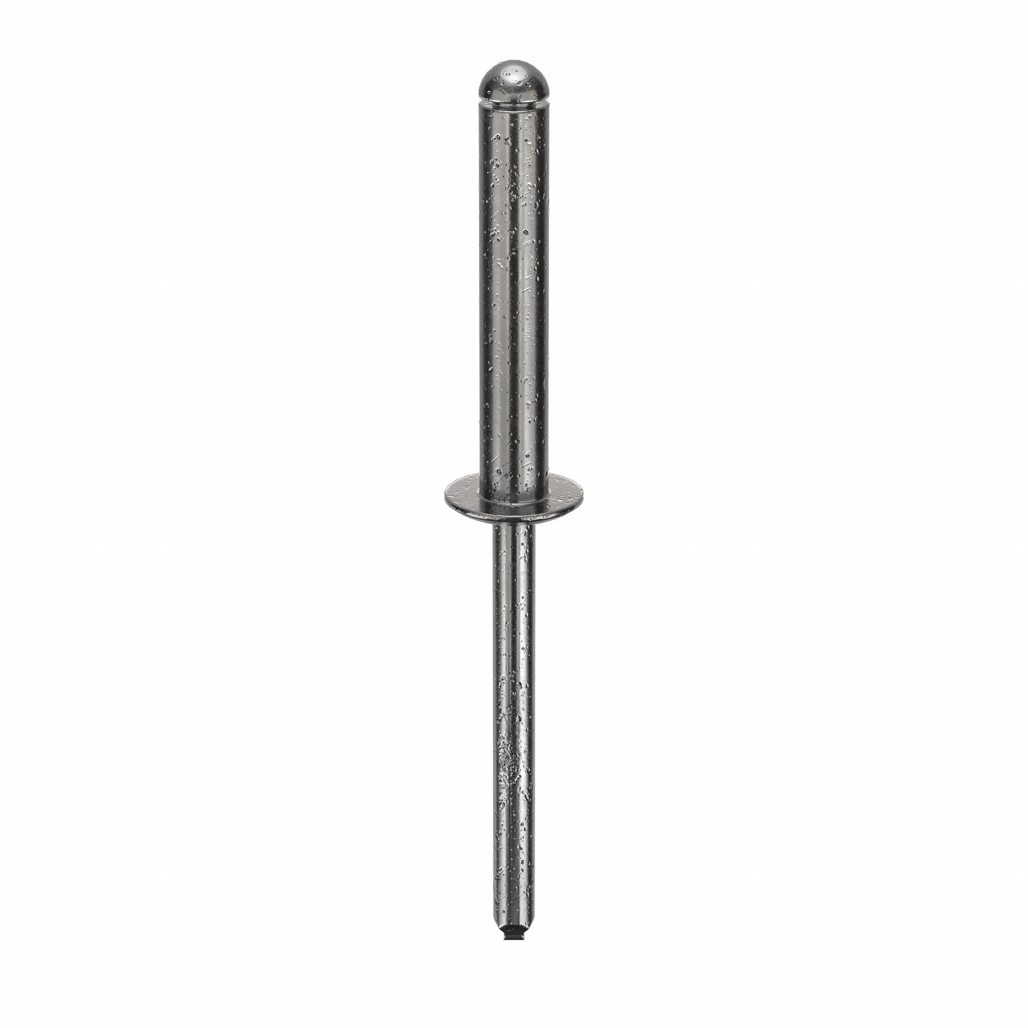 Inch, 2 25/64 in Overall Lg, Blind Rivet,2 5/13" L,0.188" dia,PK250 ...