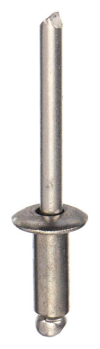 Blind Rivet, Blind Rivet Type Open End, Drill Size #11, PK 250 - Grainger