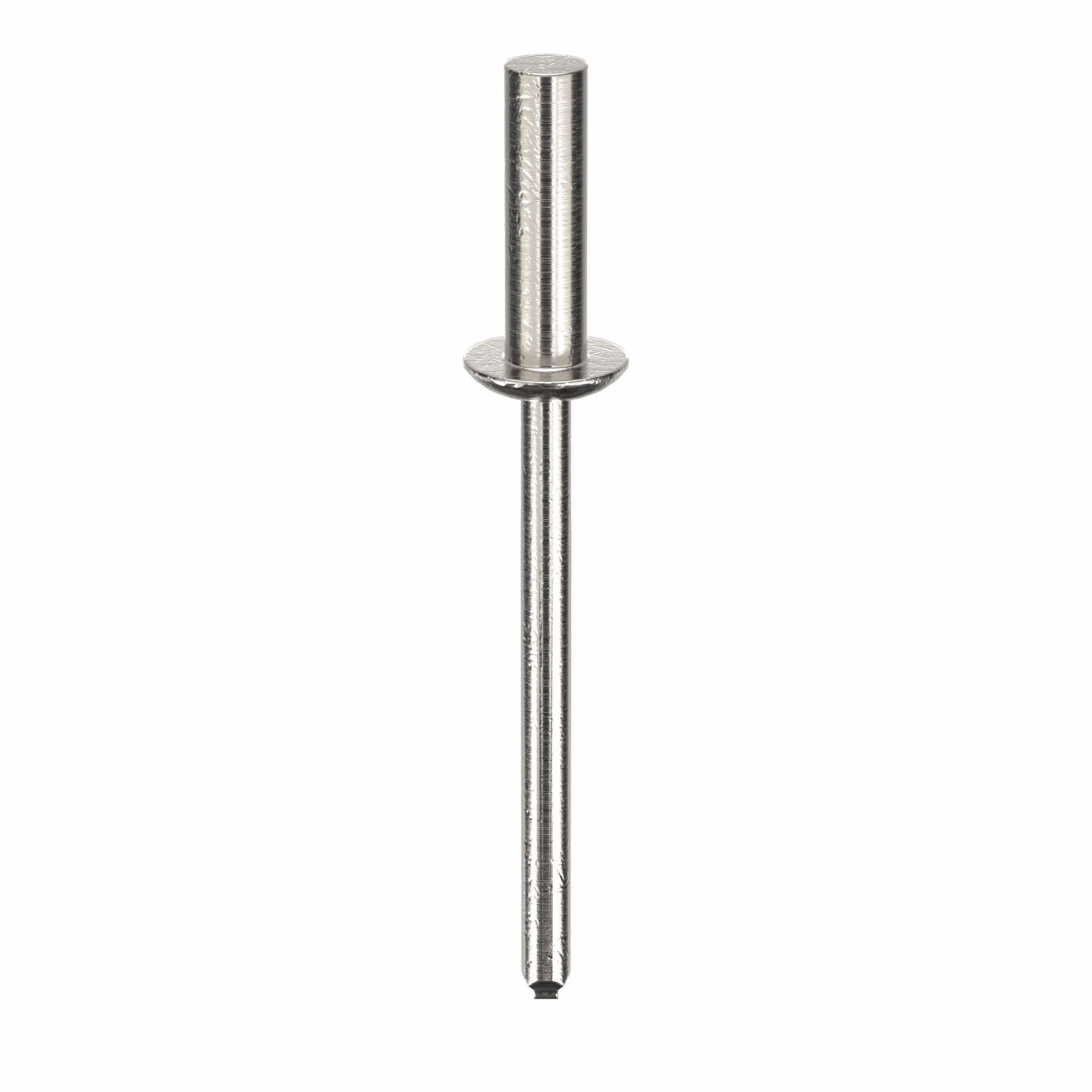 Inch, 1 7/8 in Overall Lg, Blind Rivet,1 57/65" L,0.156" dia,PK500 ...