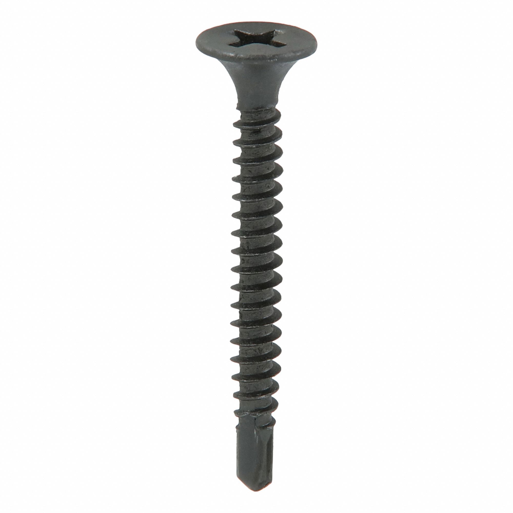 #6 Size, 1 1/4 in Lg, Drywall Screws - 32MT61|U31306.013.0125 - Grainger