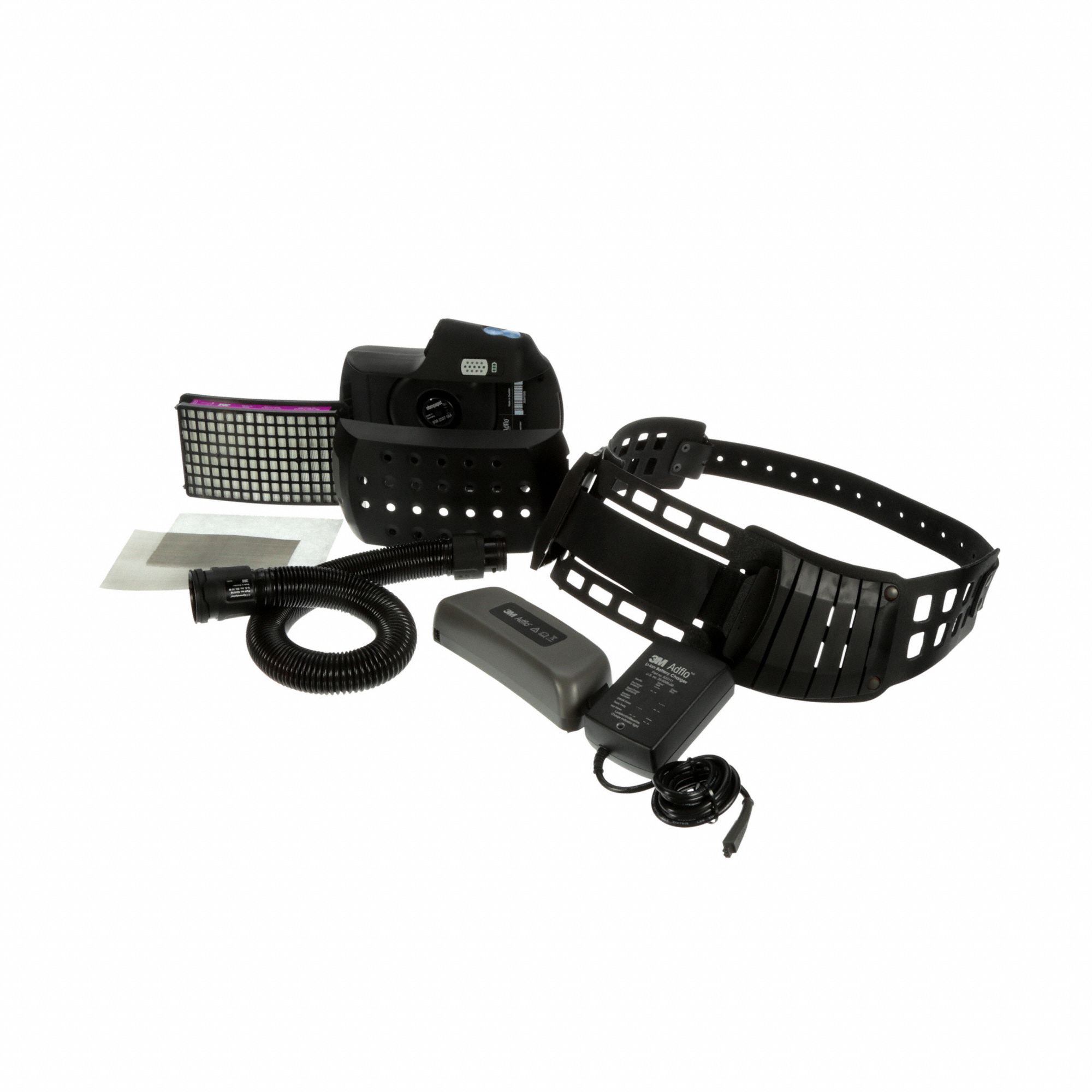 3M Welding PAPR Assembly: Adflo, Belt-Mount, Lithium Ion - 32NC32|35 ...