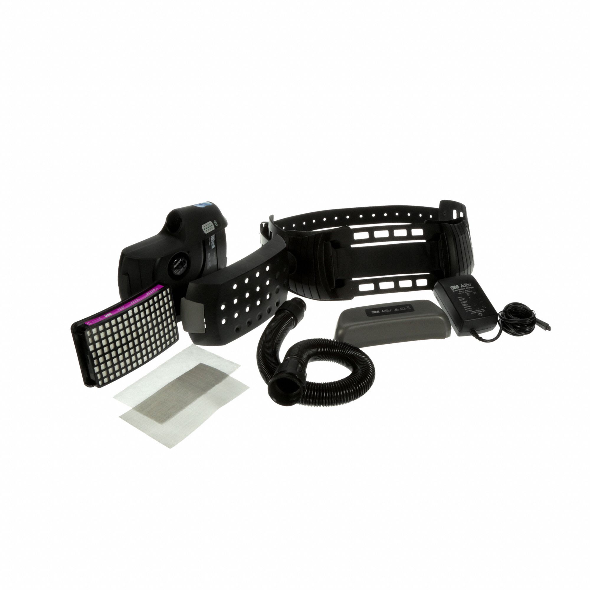 3M Welding PAPR Assembly: Adflo, Belt-Mount, Lithium Ion - 32NC32|35 ...