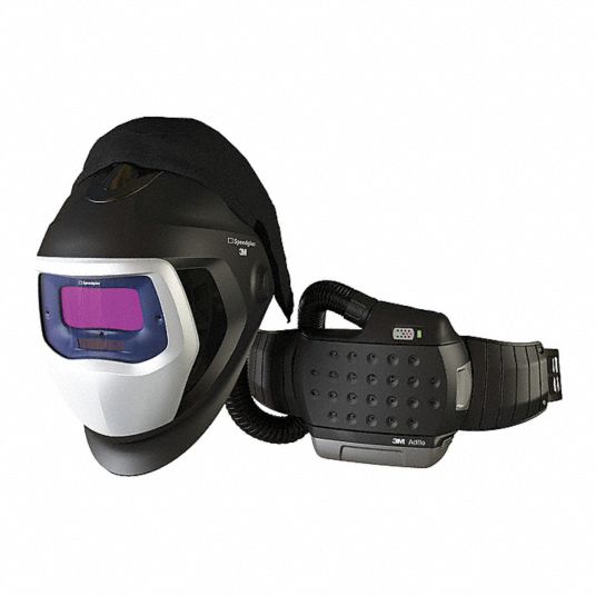 3M SPEEDGLAS, Helmet, Belt-Mount, PAPR System - 32NC33|35-1101-10SW ...